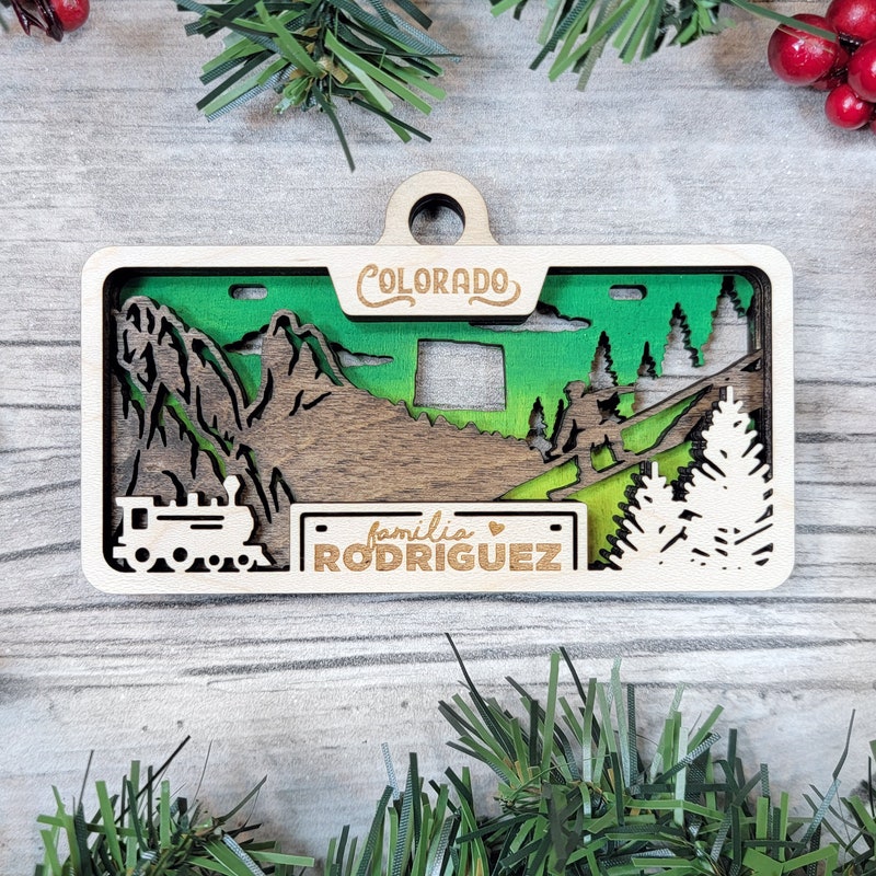 Colorado State Plate - Etsy