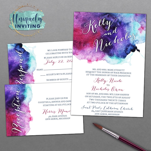 Jewel Tone Wedding - Etsy