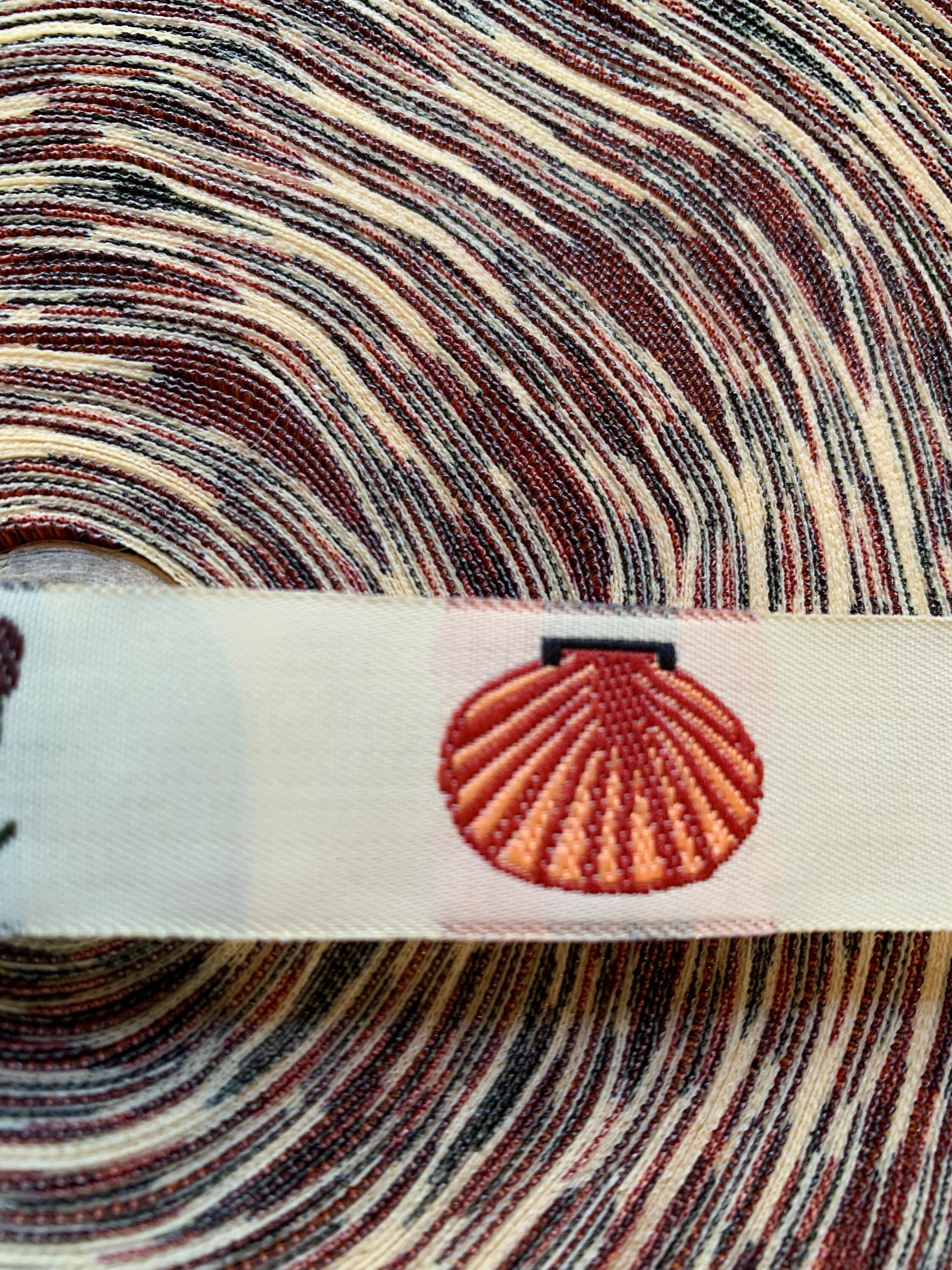 Custom Designed Woven Jacquard Seashell Ribbon - Etsy