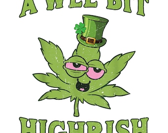 Marijuana St Patrick - Etsy
