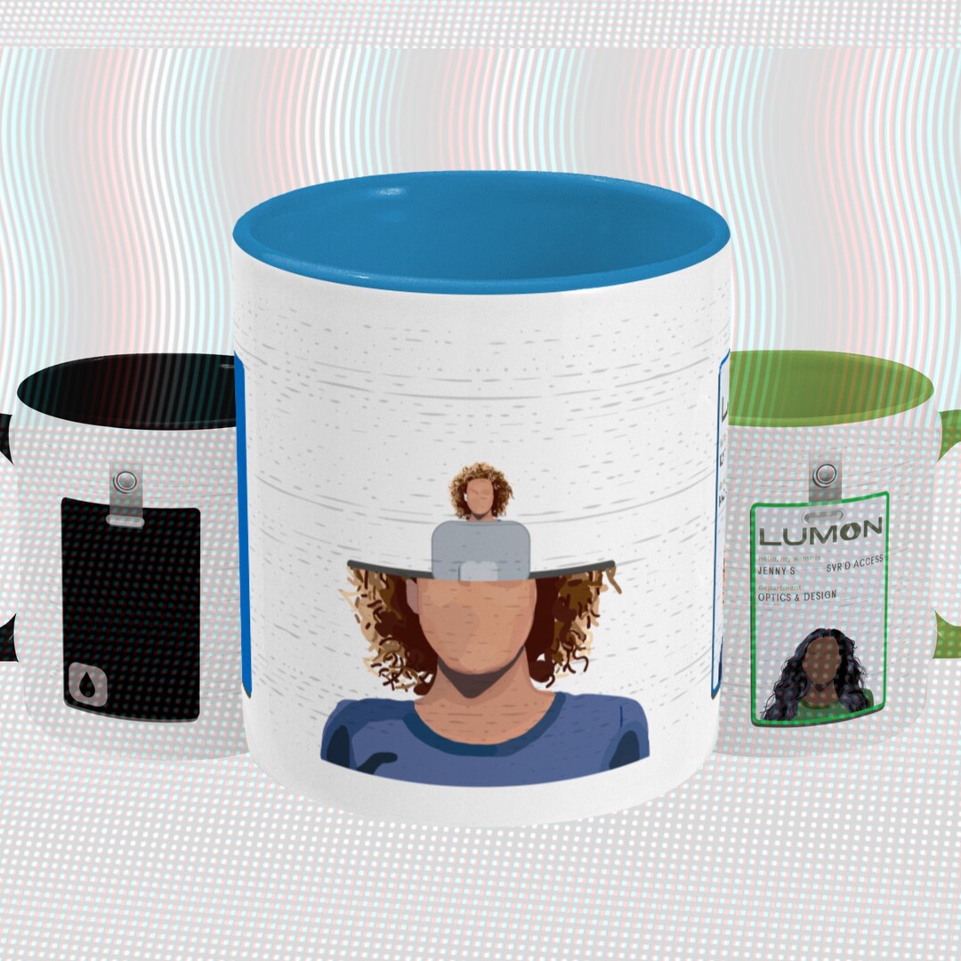 Severance TV Show Mug: Customizable Lumon Industries Employee ID Cup - Etsy