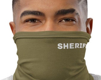Sheriff Neck Gaiter | Etsy