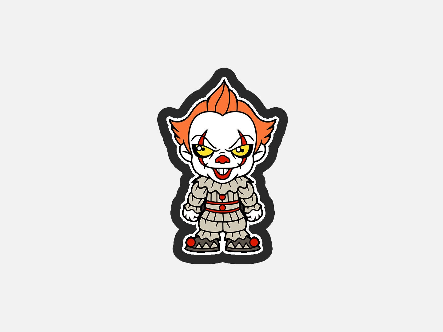 Diy Inspired Horror Chibi Character 02 Cookie Cutter .STL - Etsy