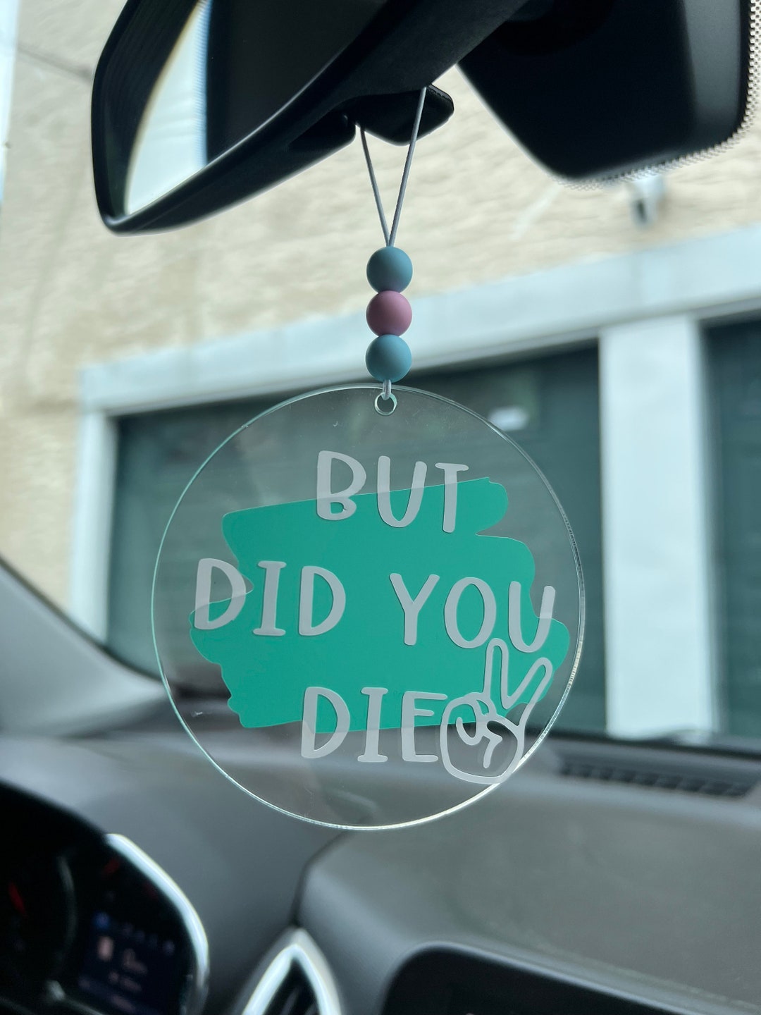 Rearview Mirror Car Charm| Car Decor| Car Decorations| Mirror - Etsy