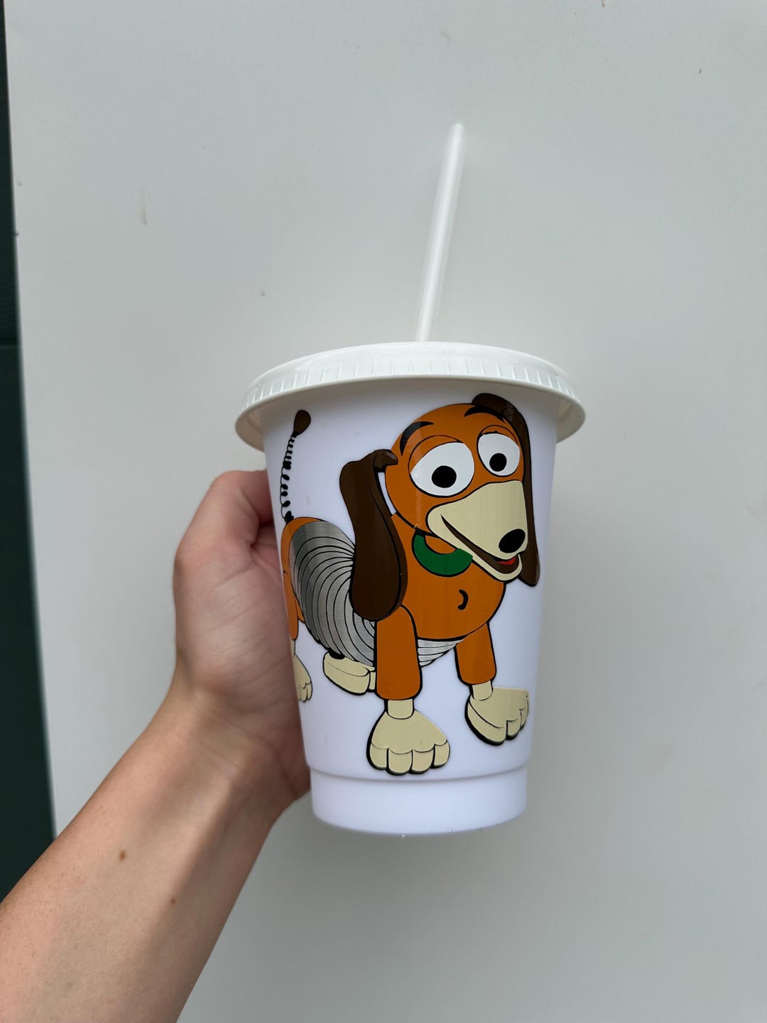 16oz Kids Cold Cup Slinkydog| Kids Cups| Summer| Toy Story | Toy| - Etsy