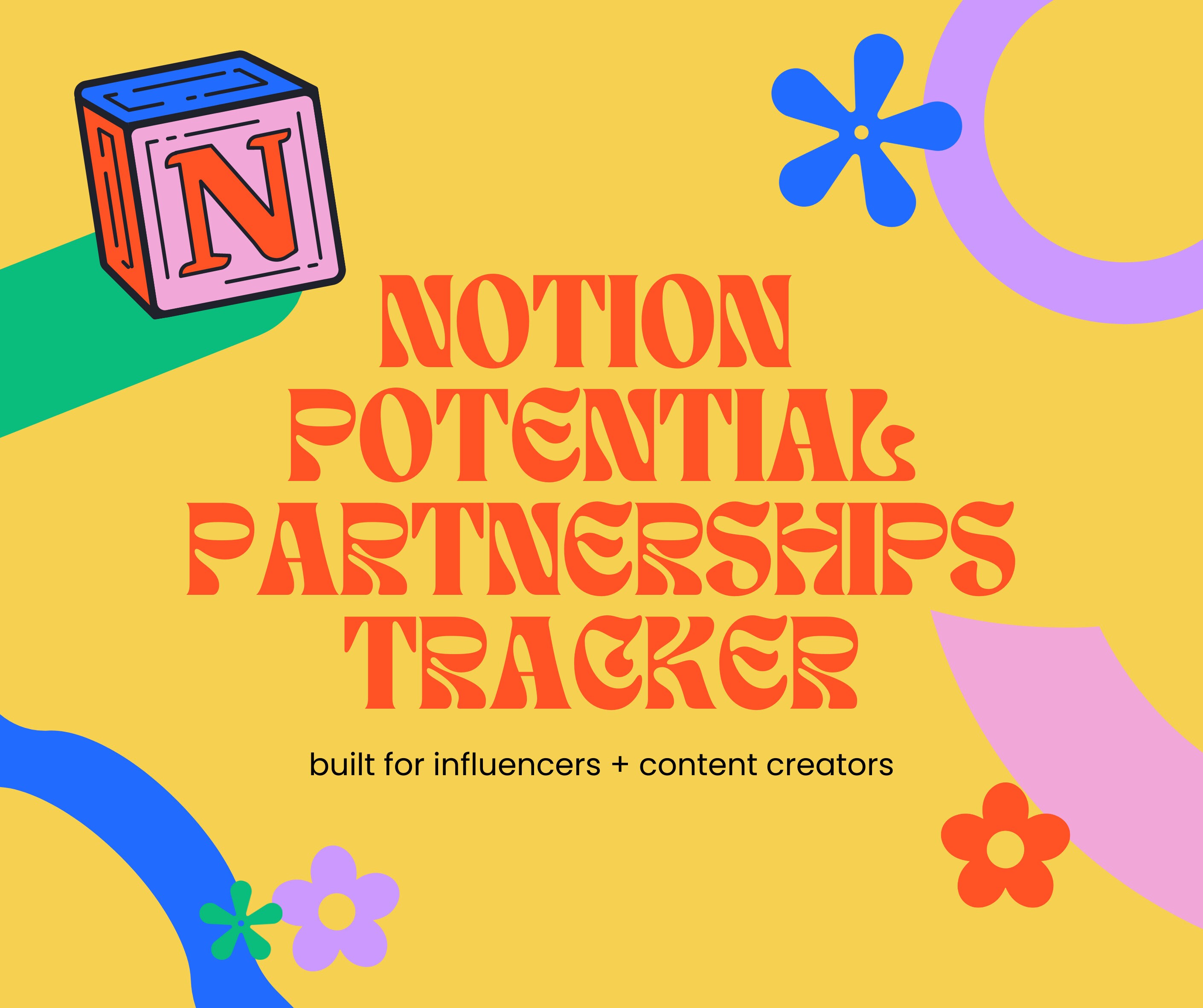 Notion Potential Partnerships Template | Content Creators | Influencers ...