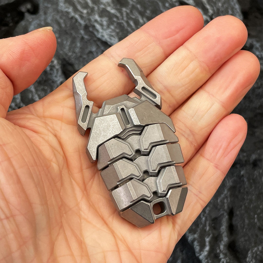 Ti Beetle EDC Fidget Toy, key press, finger press toy, Stress Relief ...