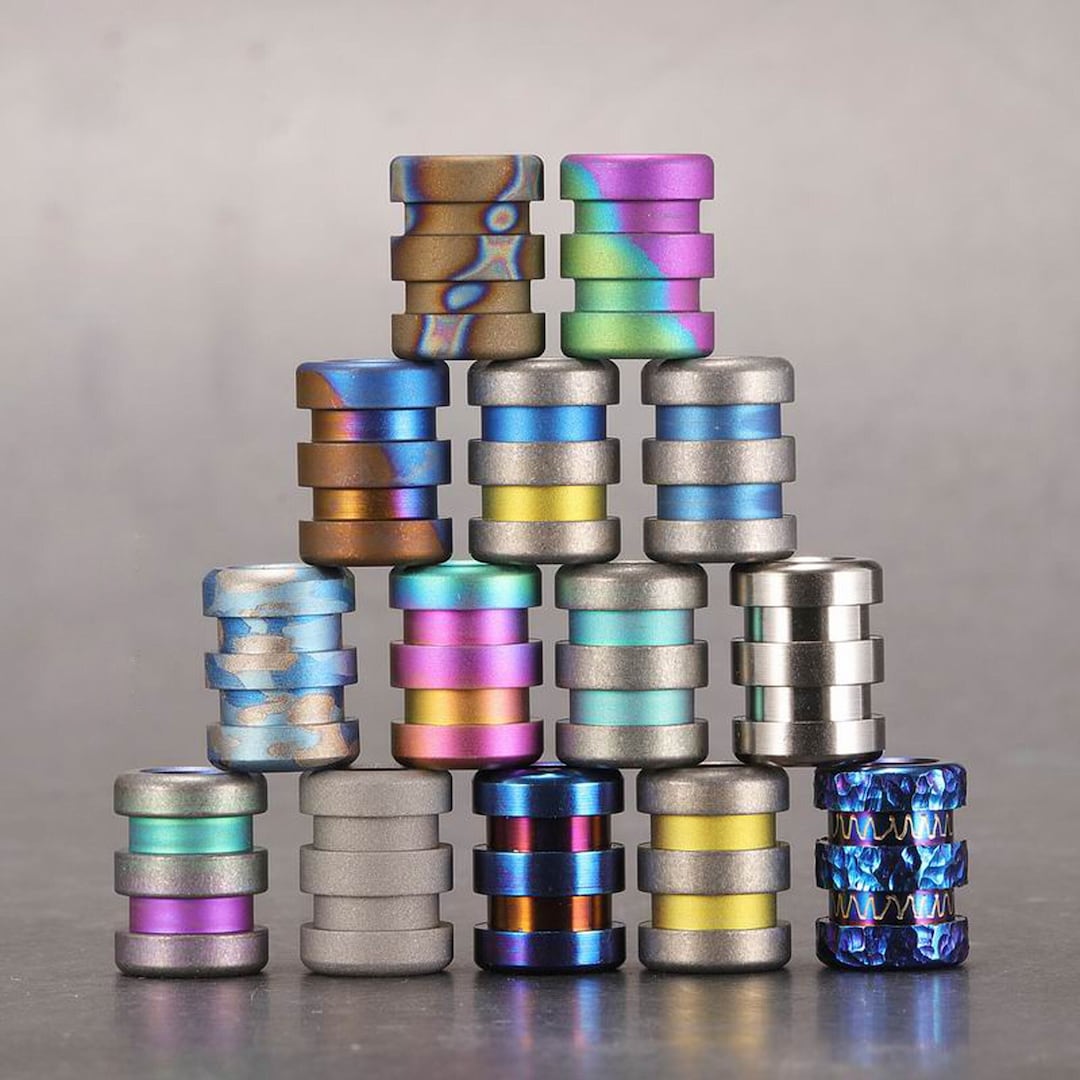 Paracord Bead titanium Bead B Knife Bead-lanyard Bead-edc Bead-custom ...