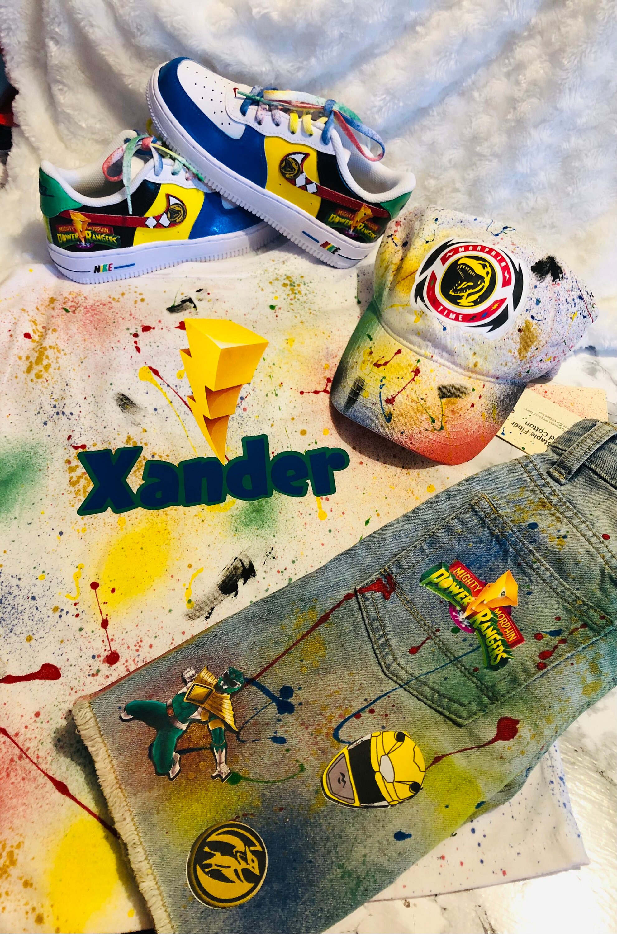 Power Ranger Outfit Power Ranger Kids Outfit 1st Birthday - Etsy