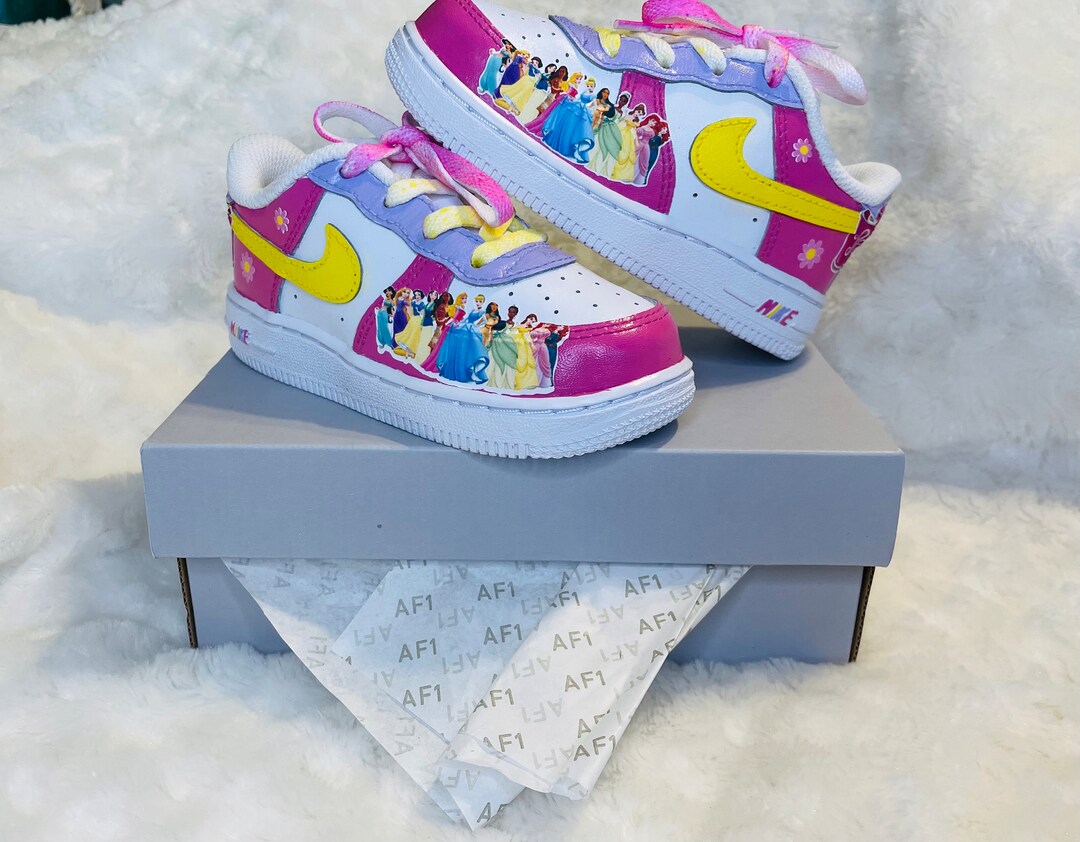 Princess Shoes , Disney Princess Sneakers, Princess Nike, Princess ...