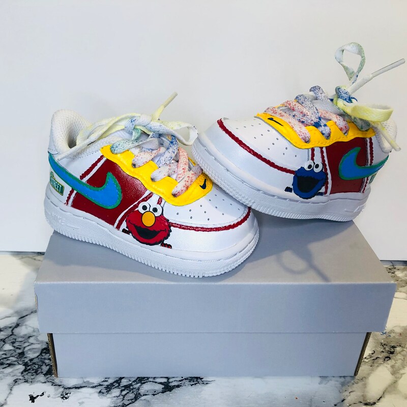 Elmo Shoes - Etsy