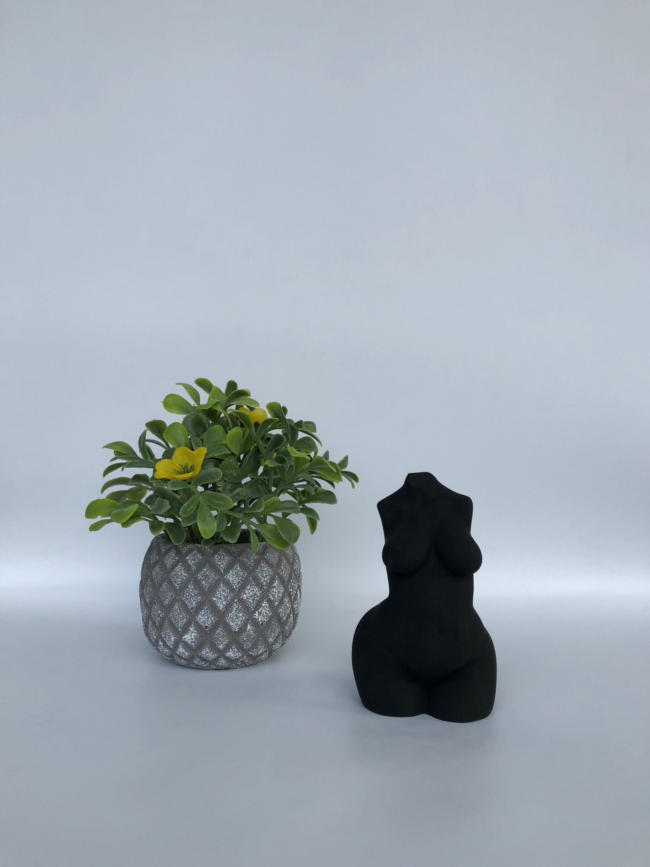 Curvy plus-size Goddess Torso Statue Nude Female Figure - Etsy