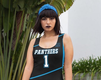 Panthers Dress - Etsy