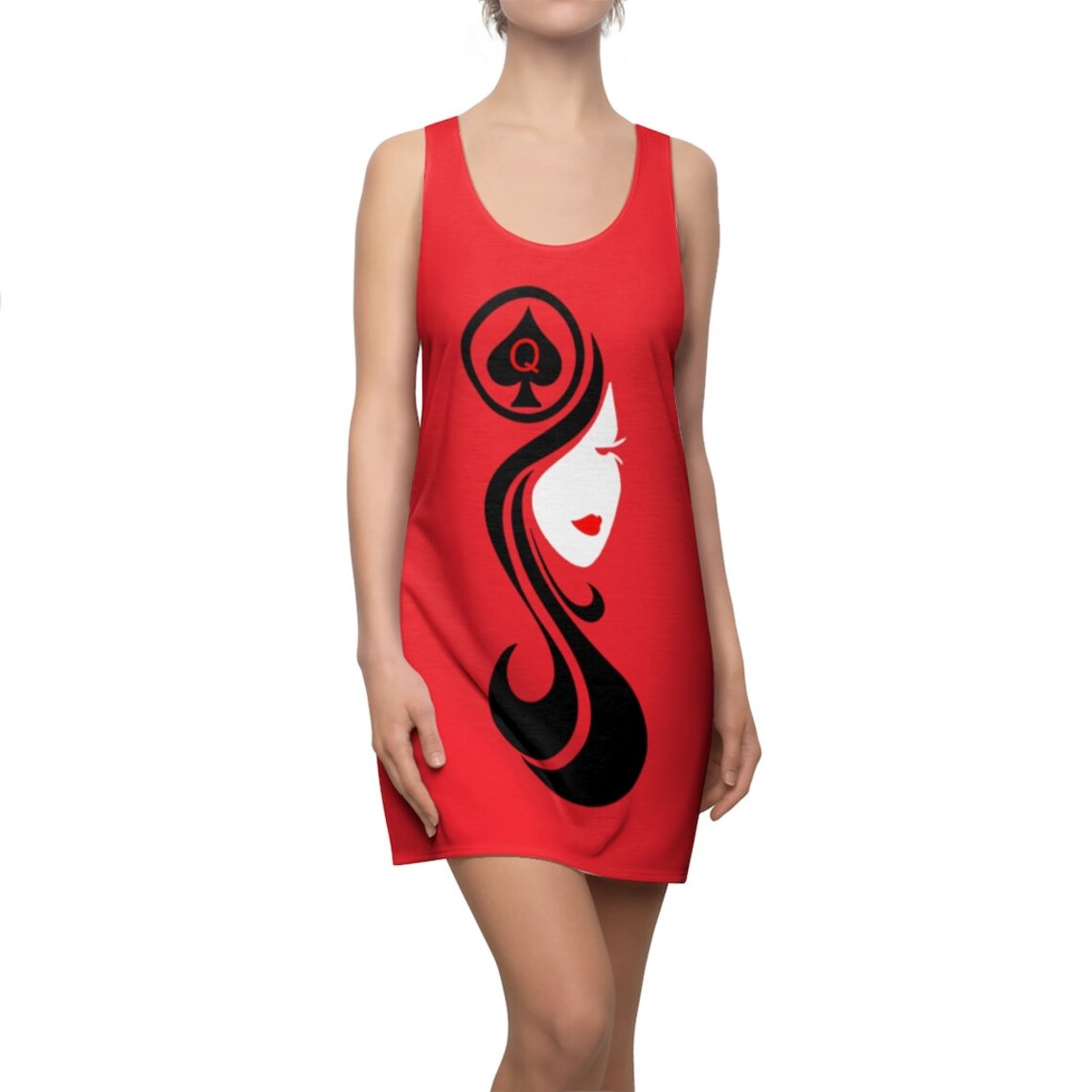Queen Of Spades Qos Adult Hot Wife Lifestyle Party Racerback Etsy