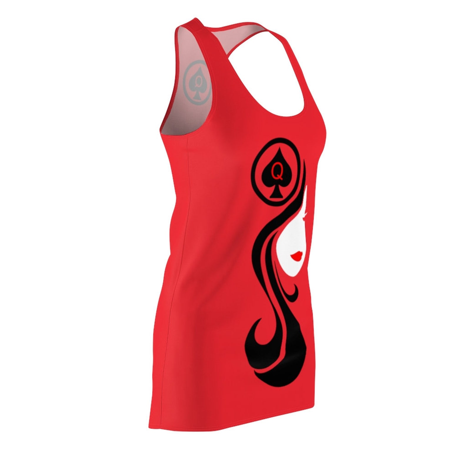 Queen Of Spades Qos Adult Hot Wife Lifestyle Party Racerback Etsy