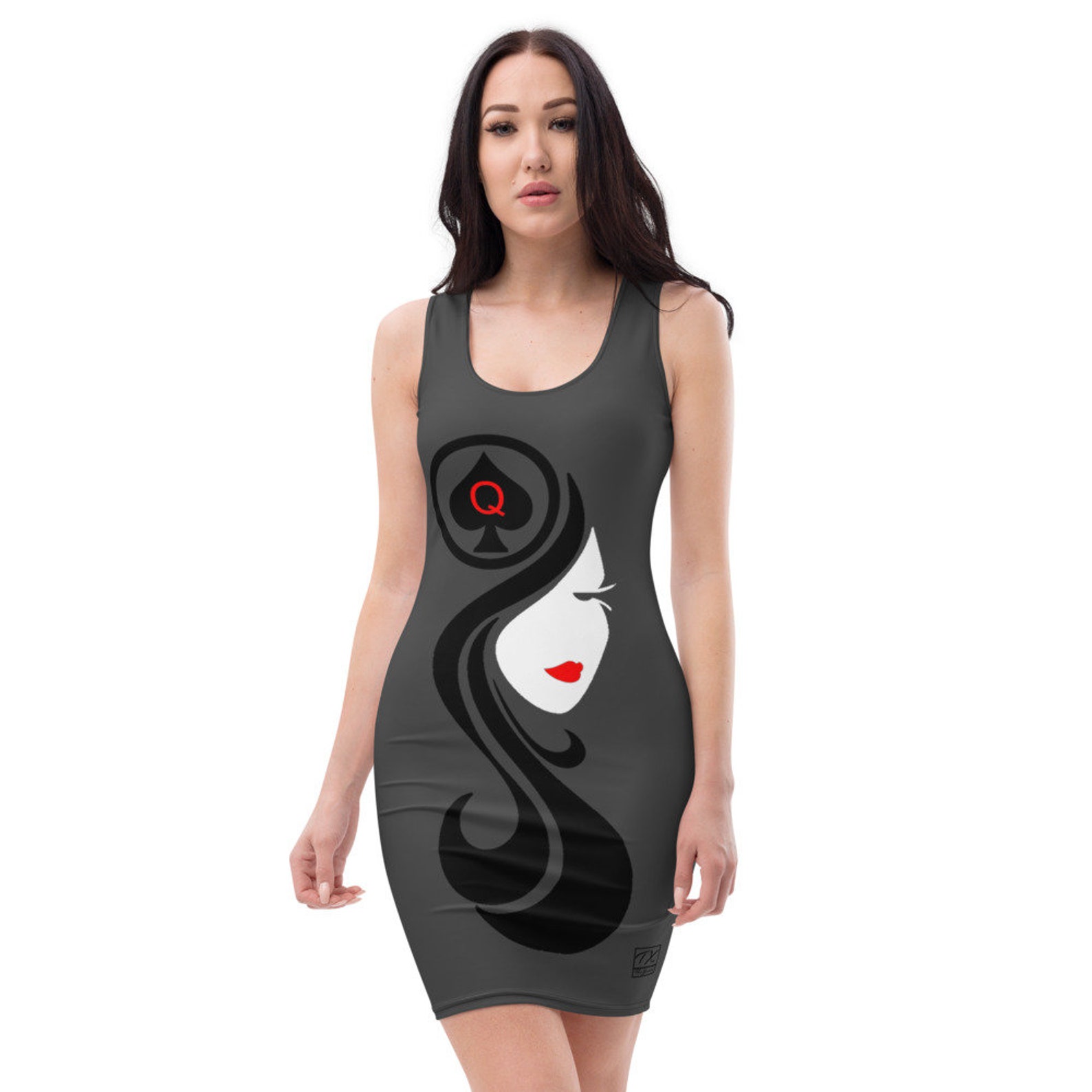 Queen Of Spades Qos Adult Hot Wife Lifestyle Fitted Racerback Etsy