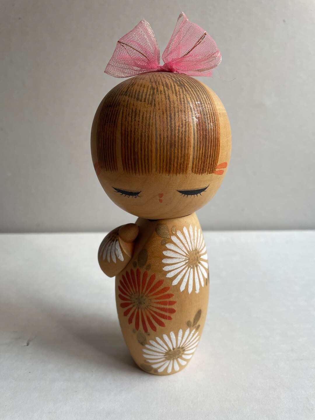Kokeshi Doll by Ryoka Aoki Japan Mid-century Vintage - Etsy