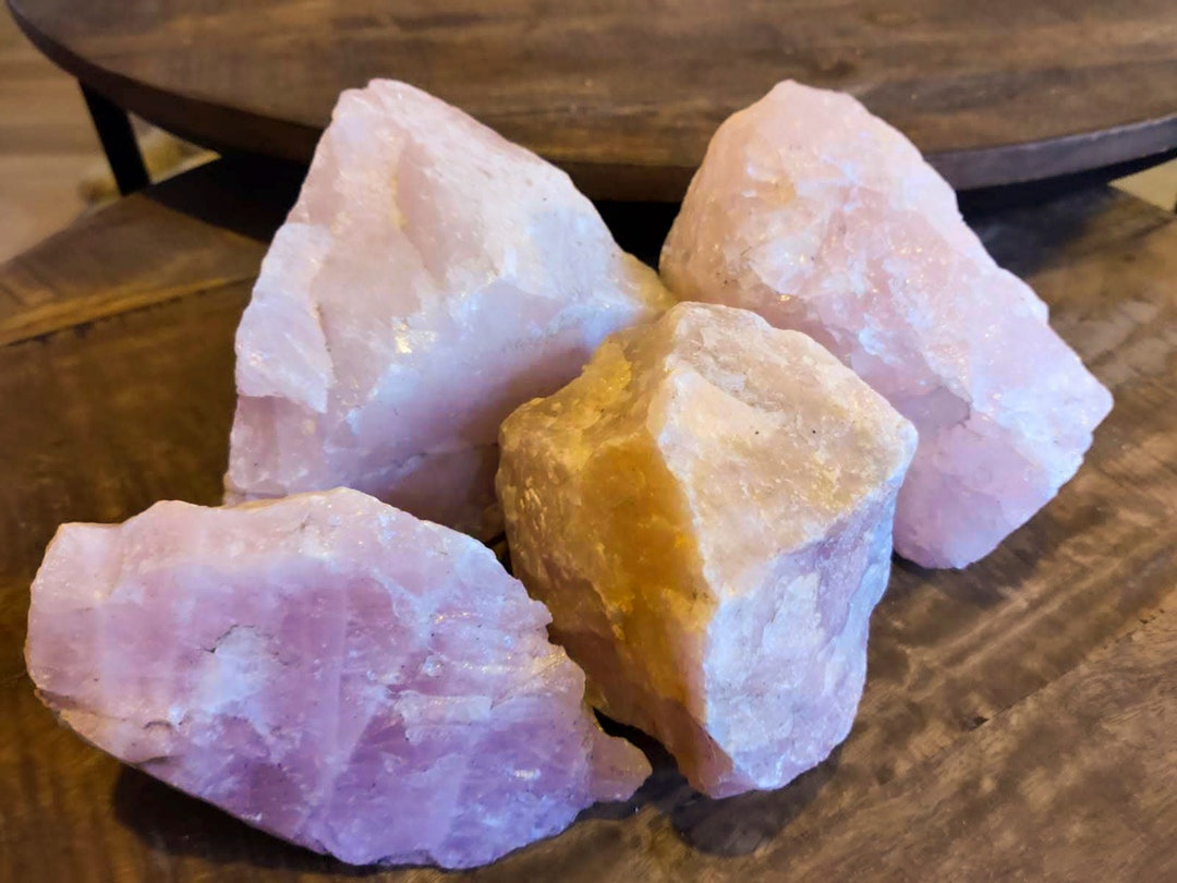Large Rough Rose Quartz - Etsy