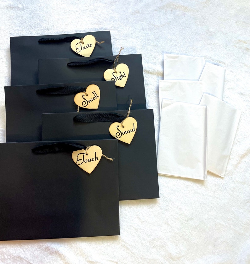 5 Senses Gift Set KIT Anniversary Birthday 5 Senses Themed - Etsy