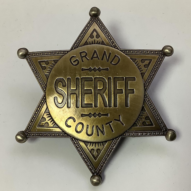 Custom Sheriff Badge - Etsy