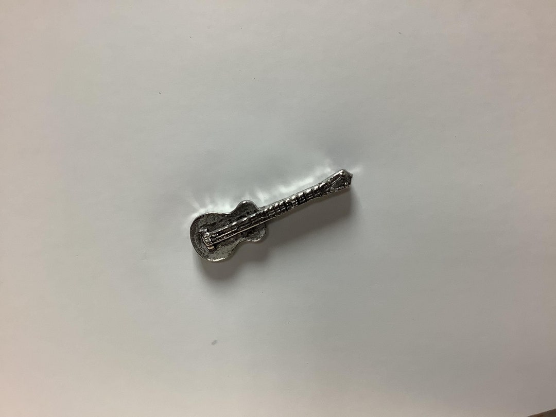 Ukulele Silver Pewter Pin Badge (P) - Etsy