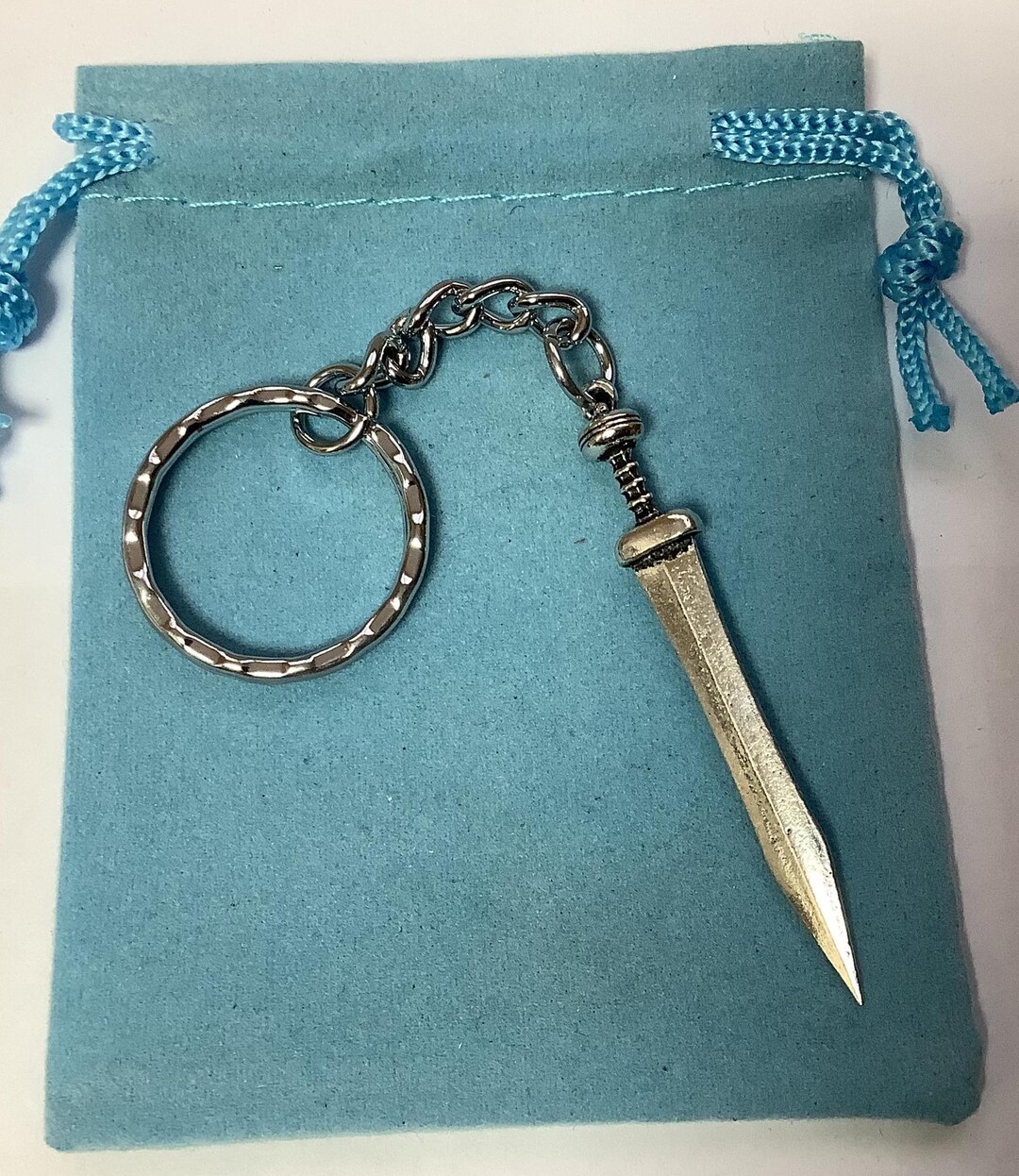 Roman Gladius Sword Silver Pewter Keyring (T) - Etsy