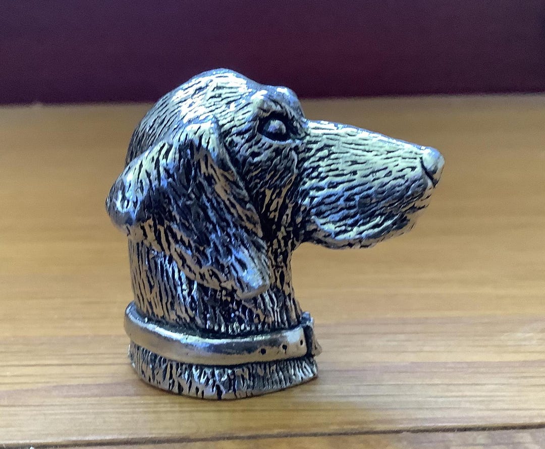 Gun Dog Quality Silver Pewter Small Statue (TX7) - Etsy