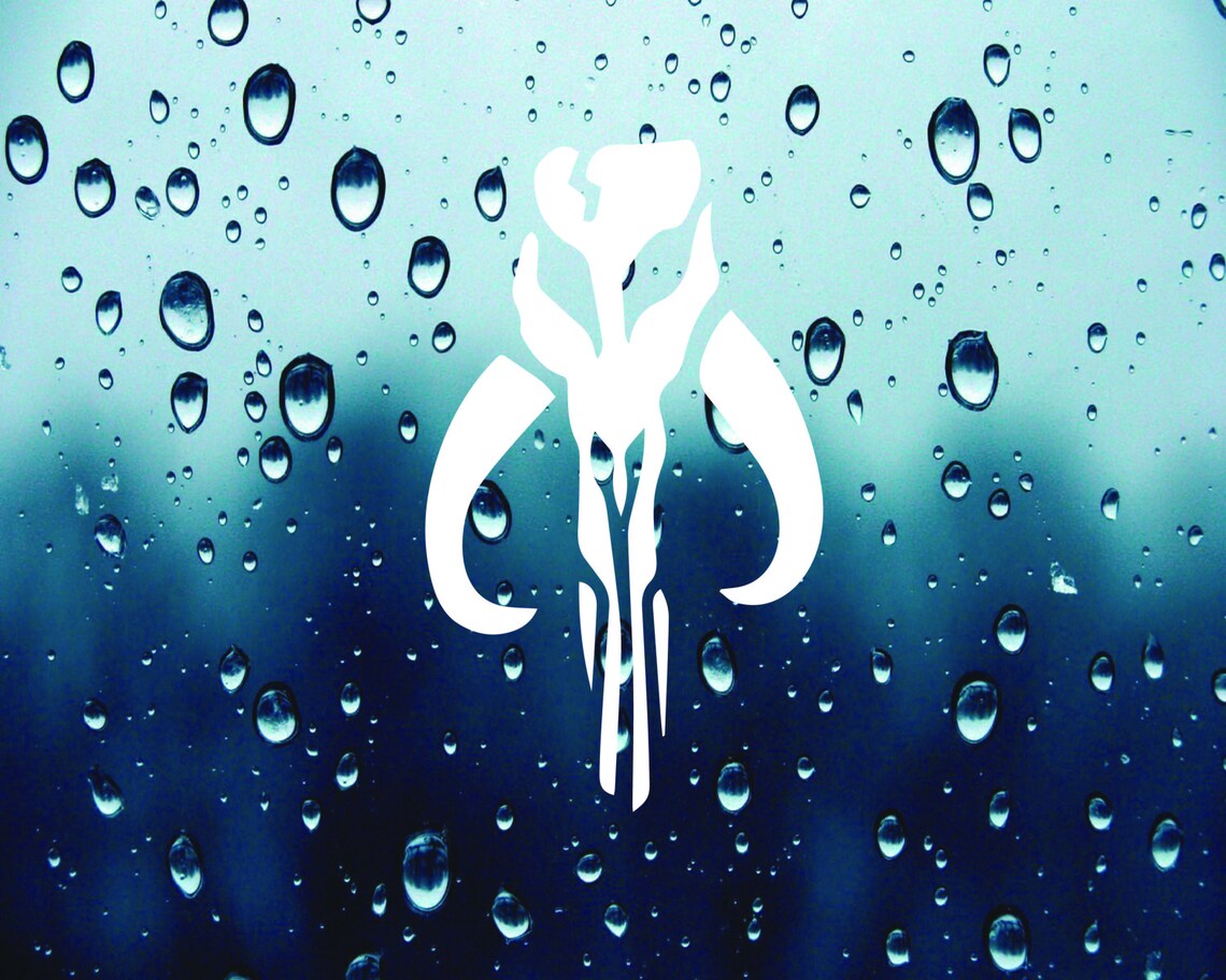 Mandalorian Symbol Decal | Etsy