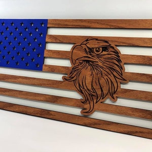 Eagle Flag Sign - Etsy