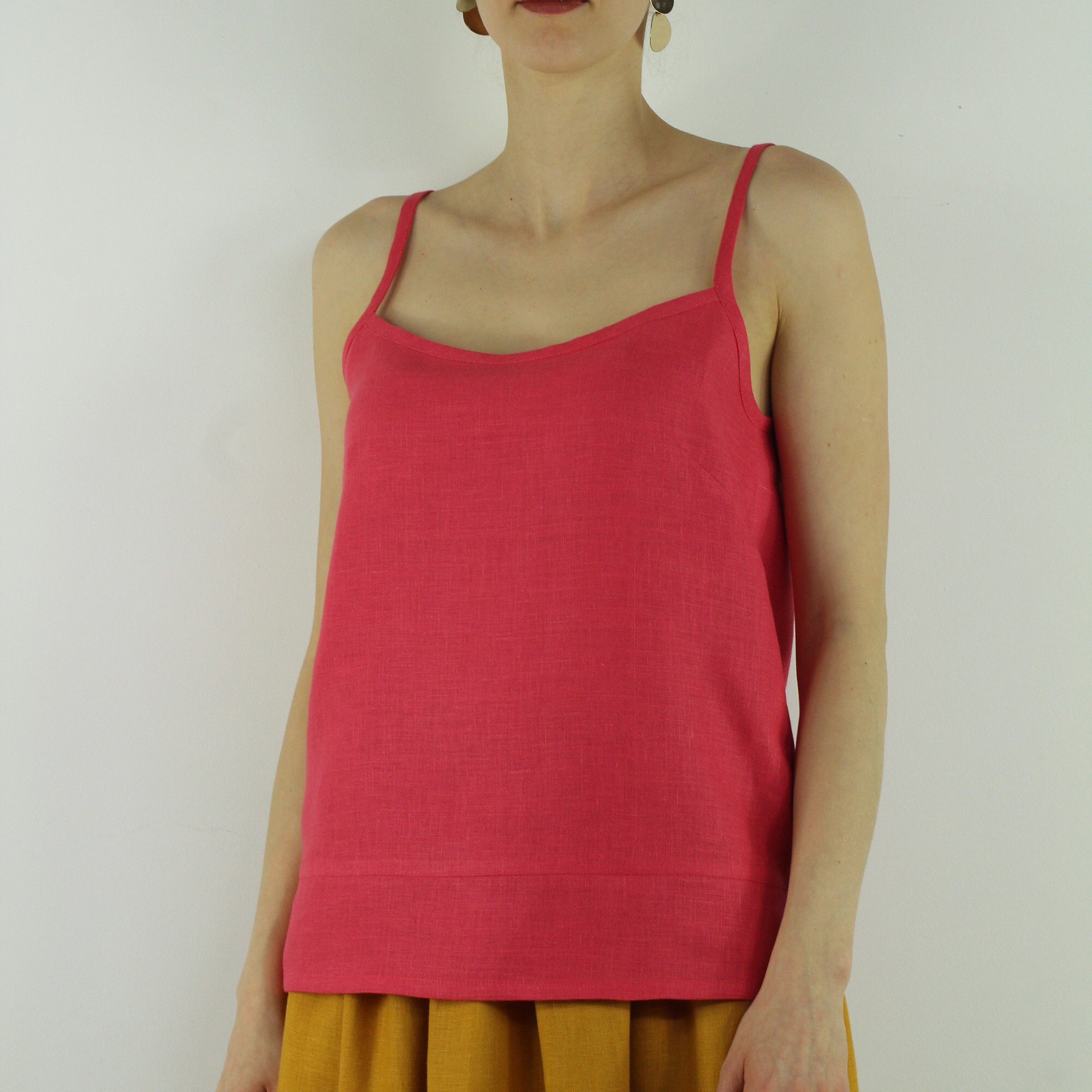 Leinen Top Größe S/ versandfertig/ LeinenBluse/ Sommer Leinen - Etsy.de