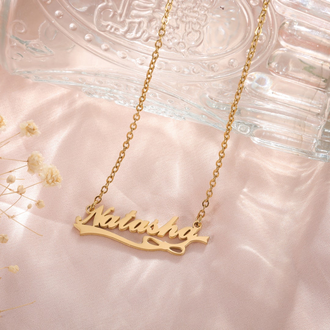 Personalized Signature Necklace, Custom Name Necklace, Signature Name ...