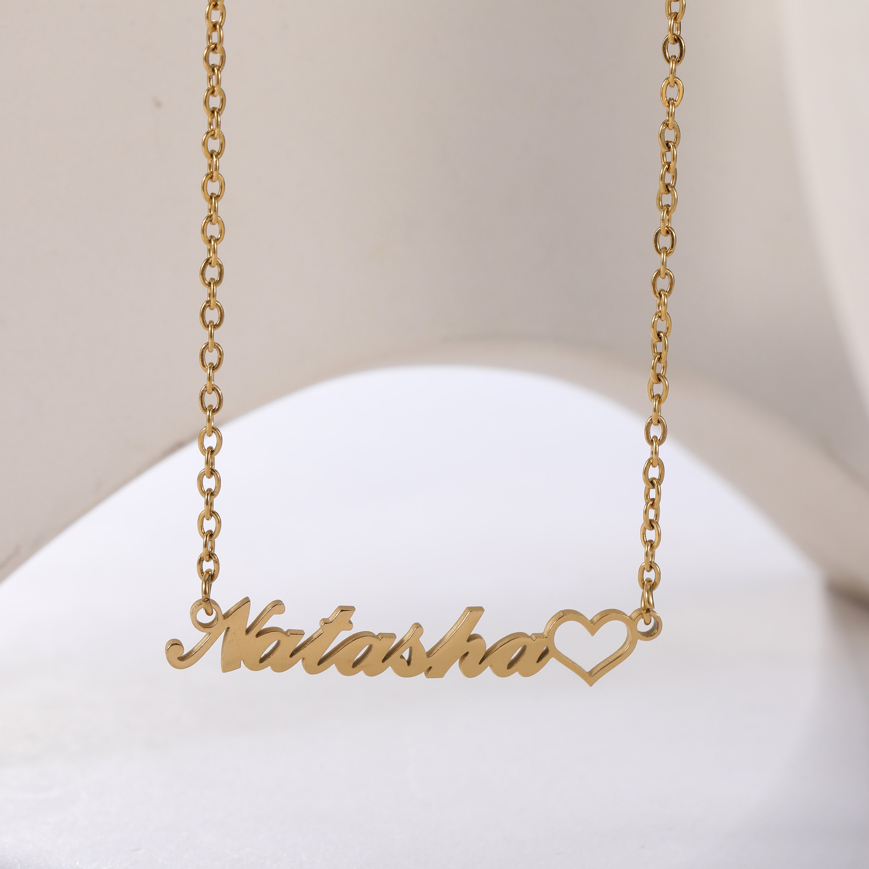 Natasha name necklace store