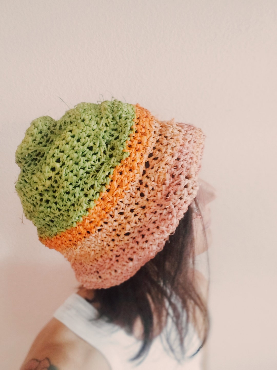 Y2K Bucket Hat PATTERN - Etsy