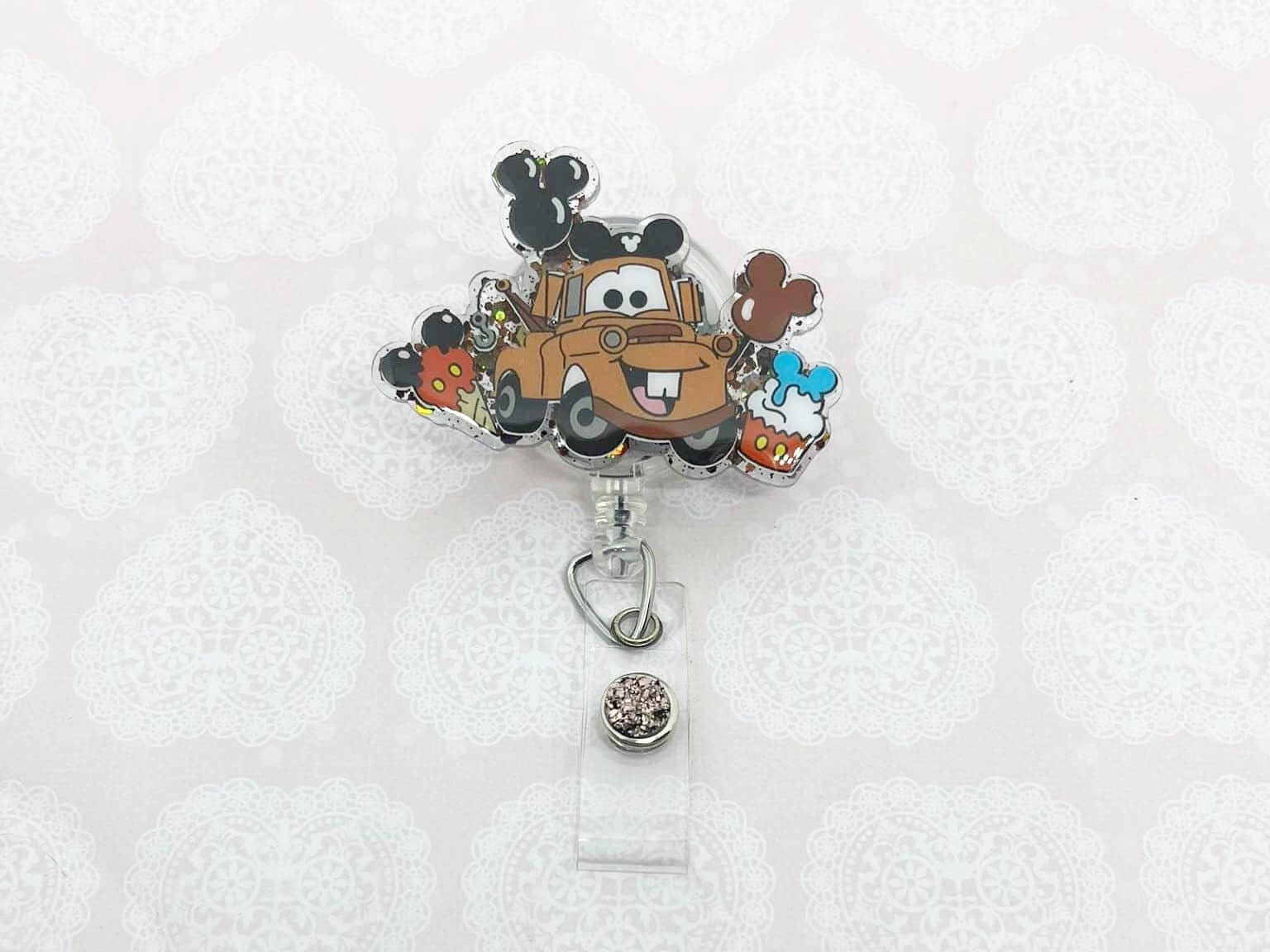 Cute Badge Reels--snack Badge Reels, Trendy Badge Reels, Glitter Badge ...
