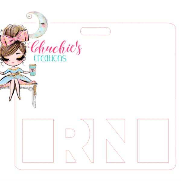 Laser Cut Files Badge Buddy - Etsy