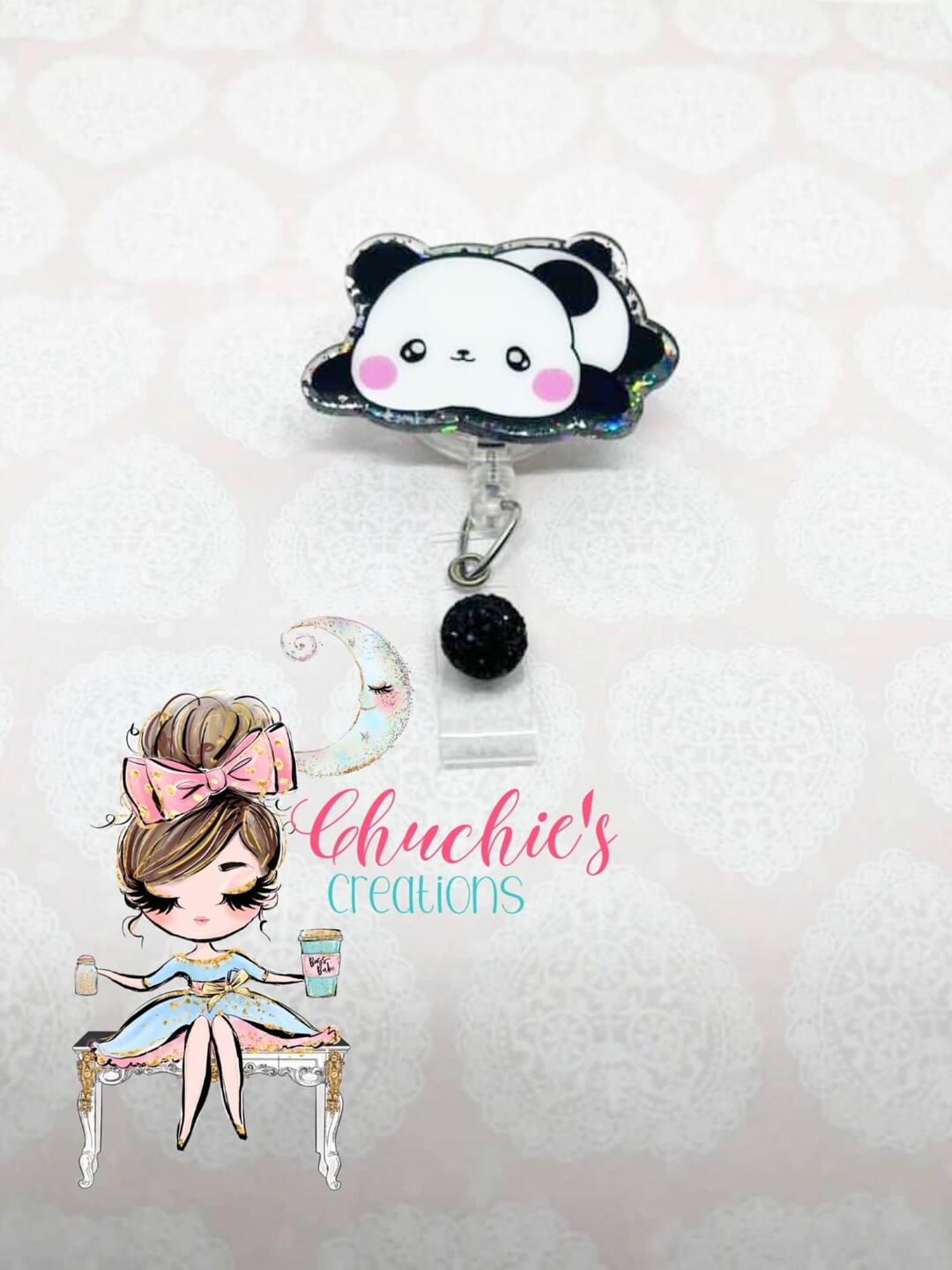 Panda Badge Reelanimal Badge Reelskawaii Badge Reelscute Badge ...