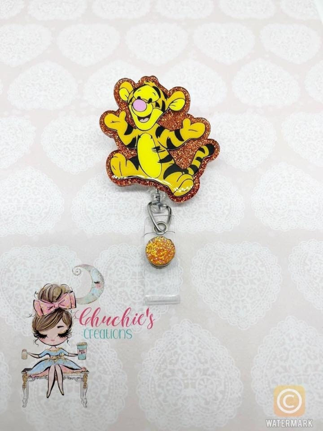 Alligator Clip Badge Reel--cute Badge Reels--retractable Badge Reels ...