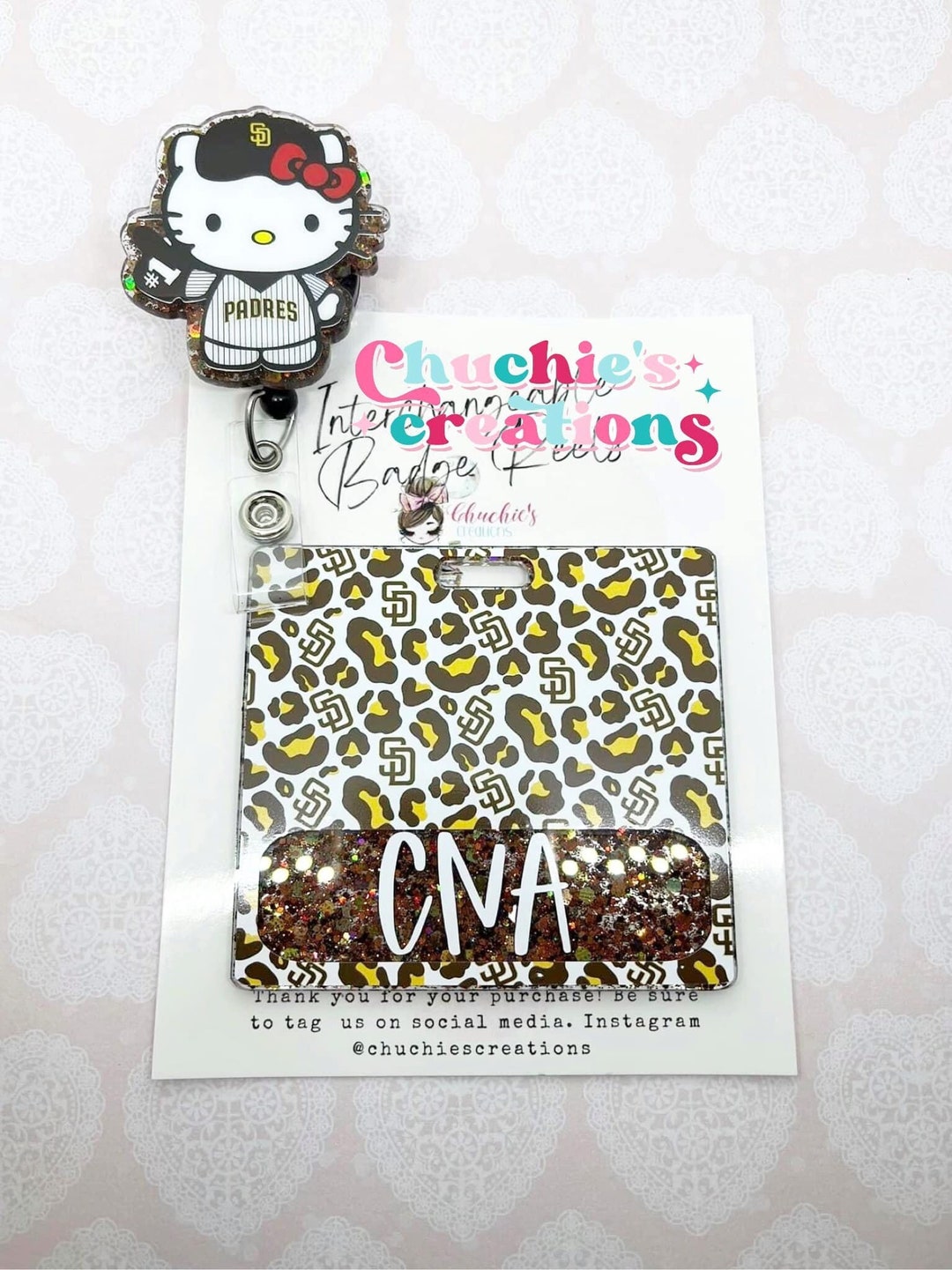 Baseball Badge Reels--baseball Badge Buddies--kawaii Cat Badge Reels ...
