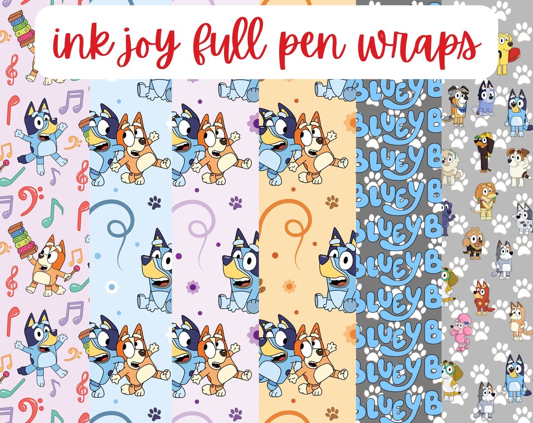Pen Wraps, Ink Joy Pen Wraps, Vinyl Pen Wraps, Full Pen Wraps, Cute Pen ...