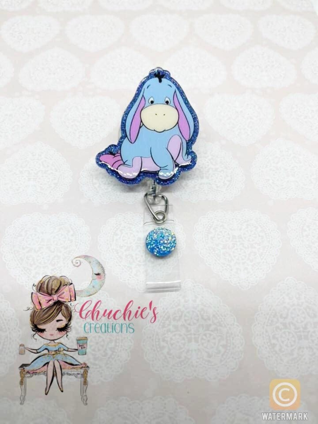 Alligator Clip Badge Reel--cute Badge Reels--princess Badge Reels ...