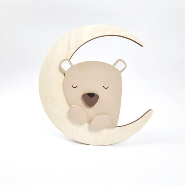 Wooden Wall Lamp - Etsy