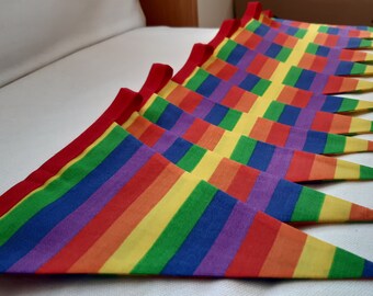 Printable Rainbow Flag Bunting Pride Rainbow Bunting - Etsy