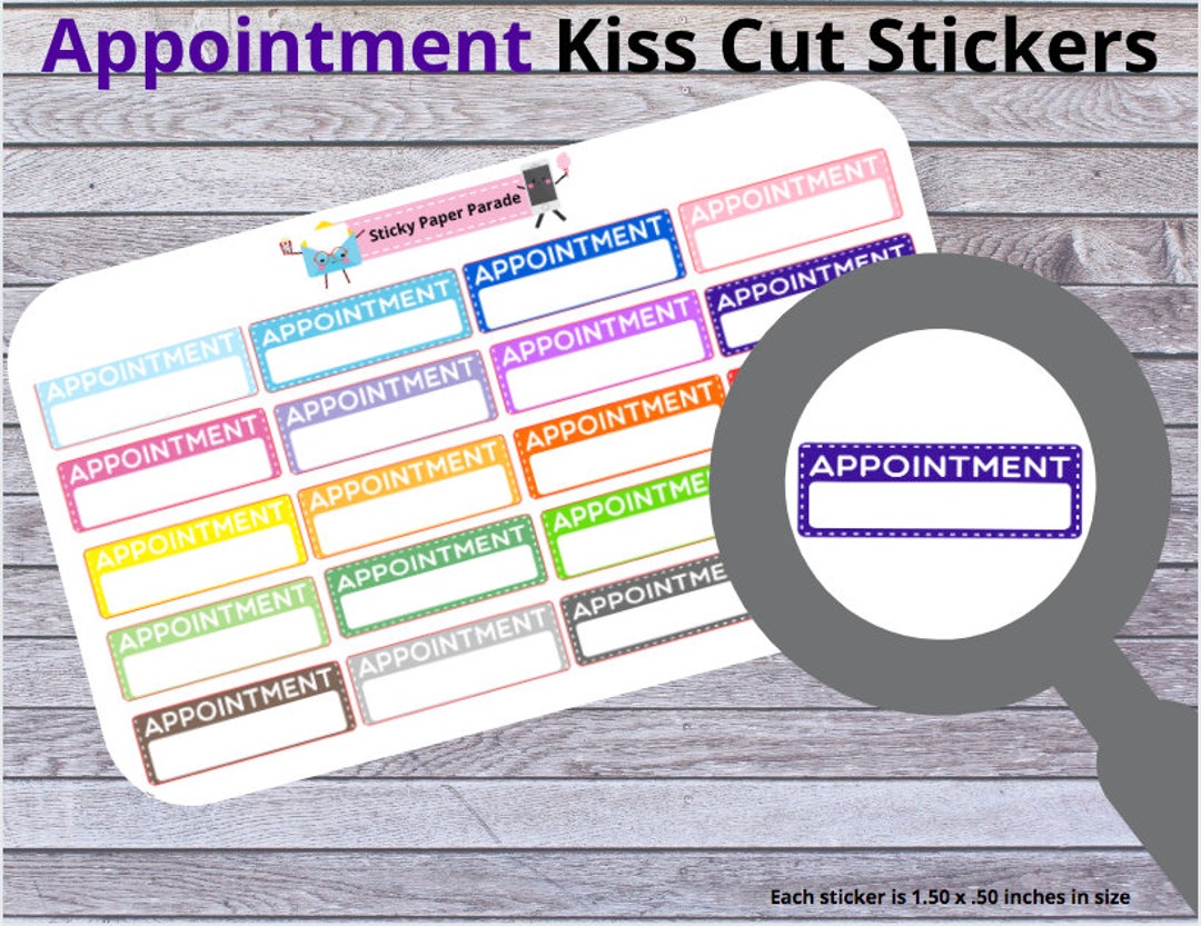 Appointment Planner Stickers // Planner Stickers //appointment Stickers ...