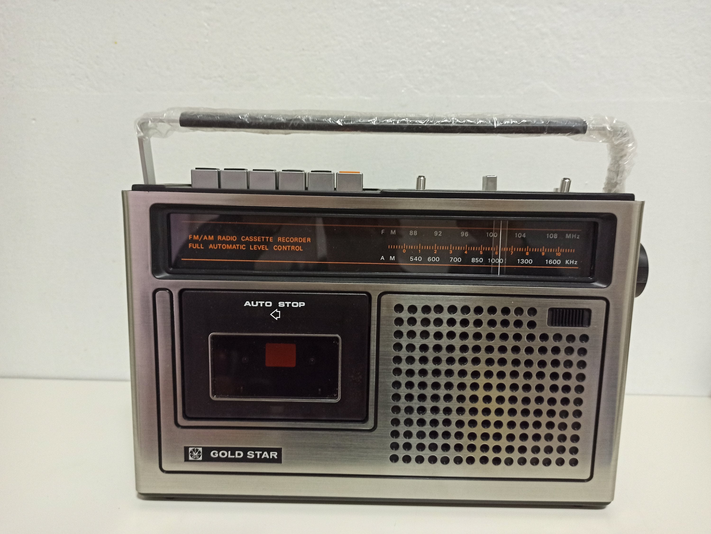 GOLD STAR TCR-380 Stereo Radio Cassette Recorder Vintage New - Etsy