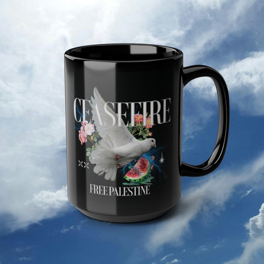 Free Palestine Mug, Freedom Palestine Coffee Cup, Free Palestine Gift ...