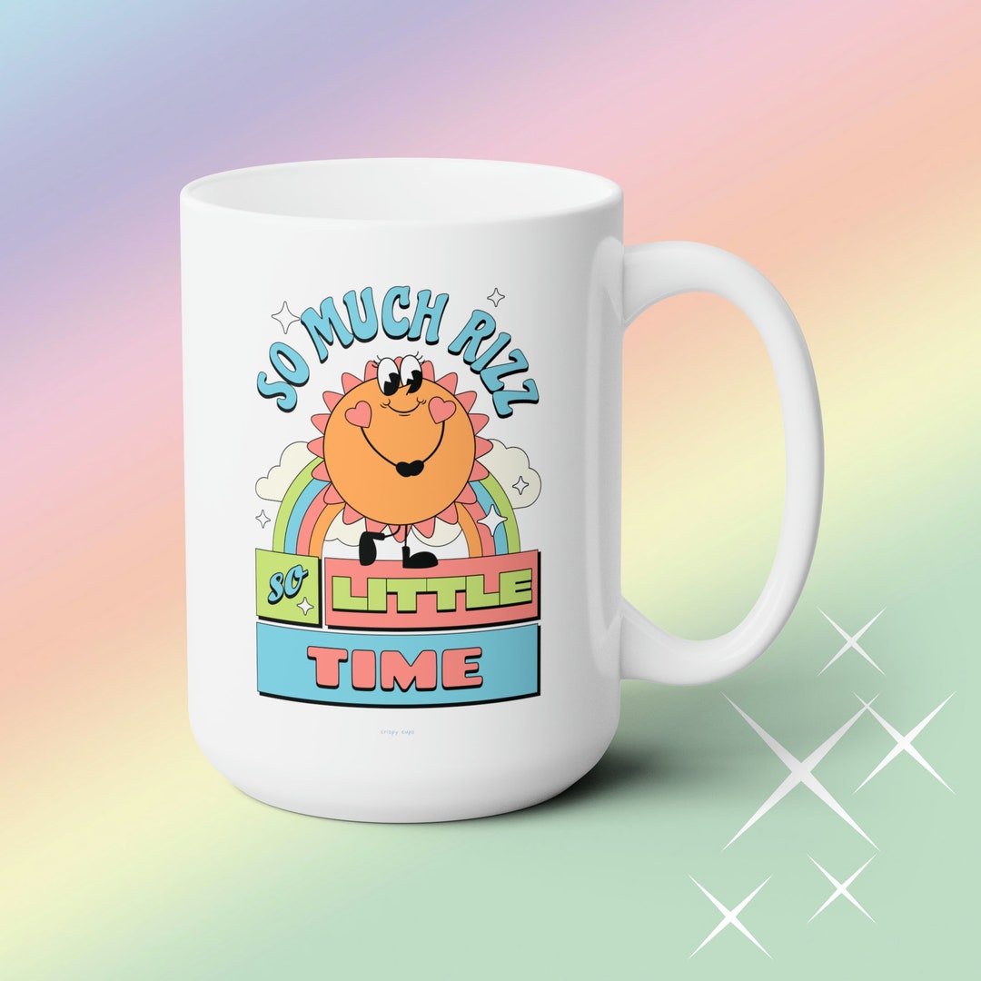 Rizz Mug Word of the Year Cup Tom Holland Funny Coffee Mug for Friend ...