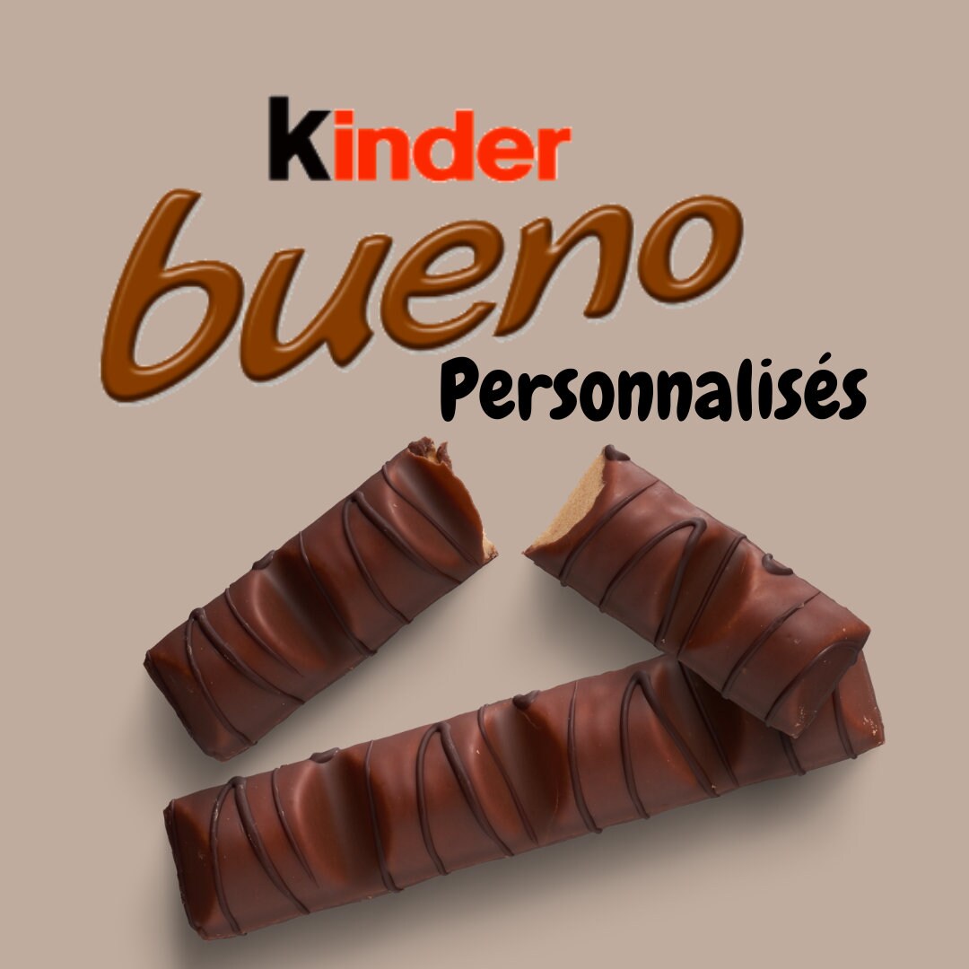 Personalized Kinder Bueno Birthday, Wedding, Baptism, Events 100% ...