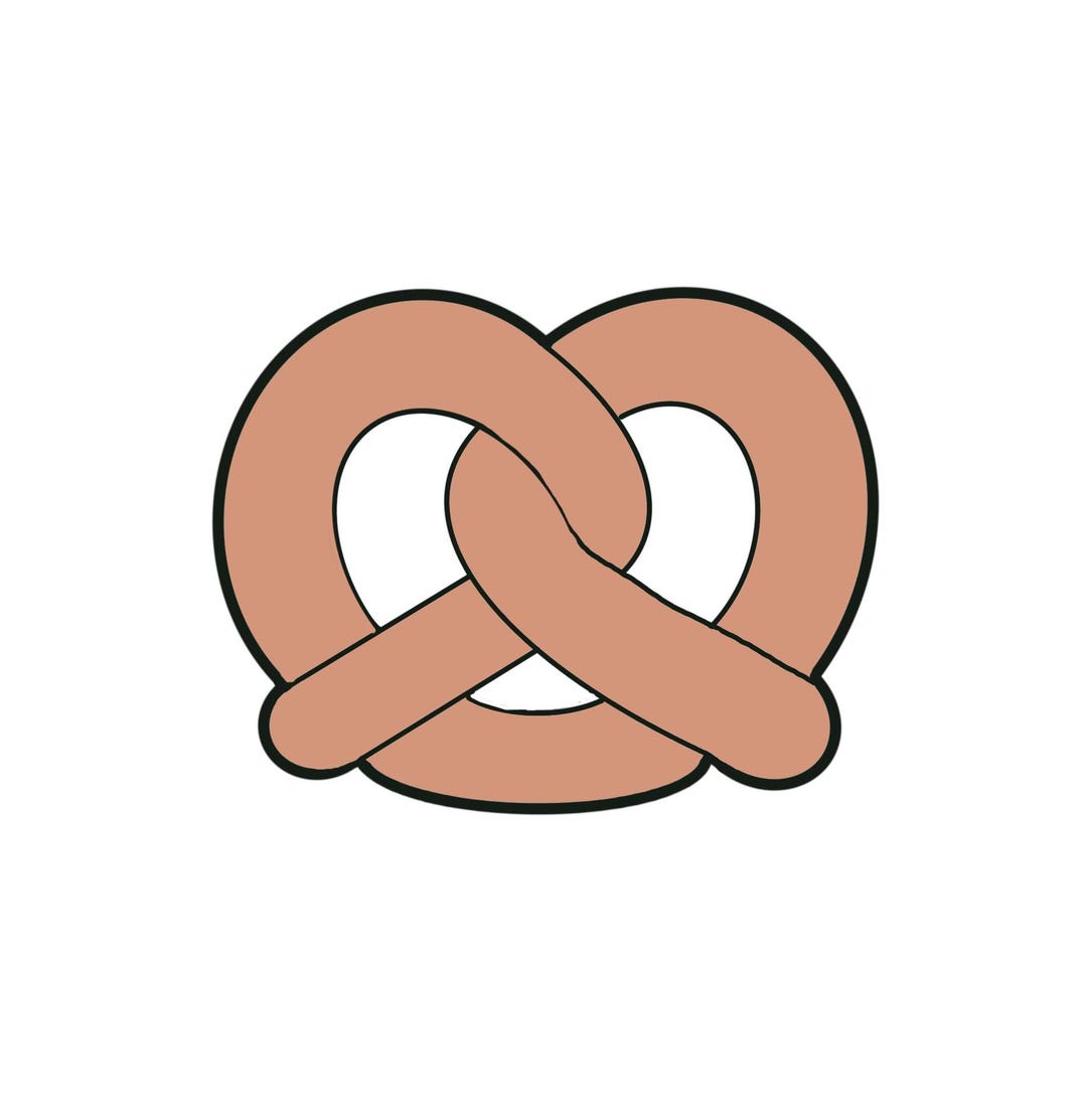 Pretzel Knot Cookie Cutter - Etsy