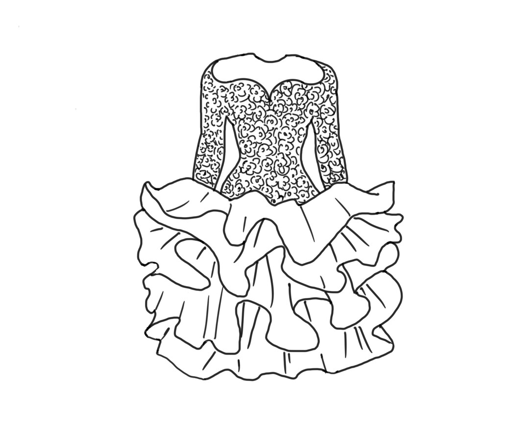 Wedding Gown or Prom Dress Cookie Cutter - Etsy