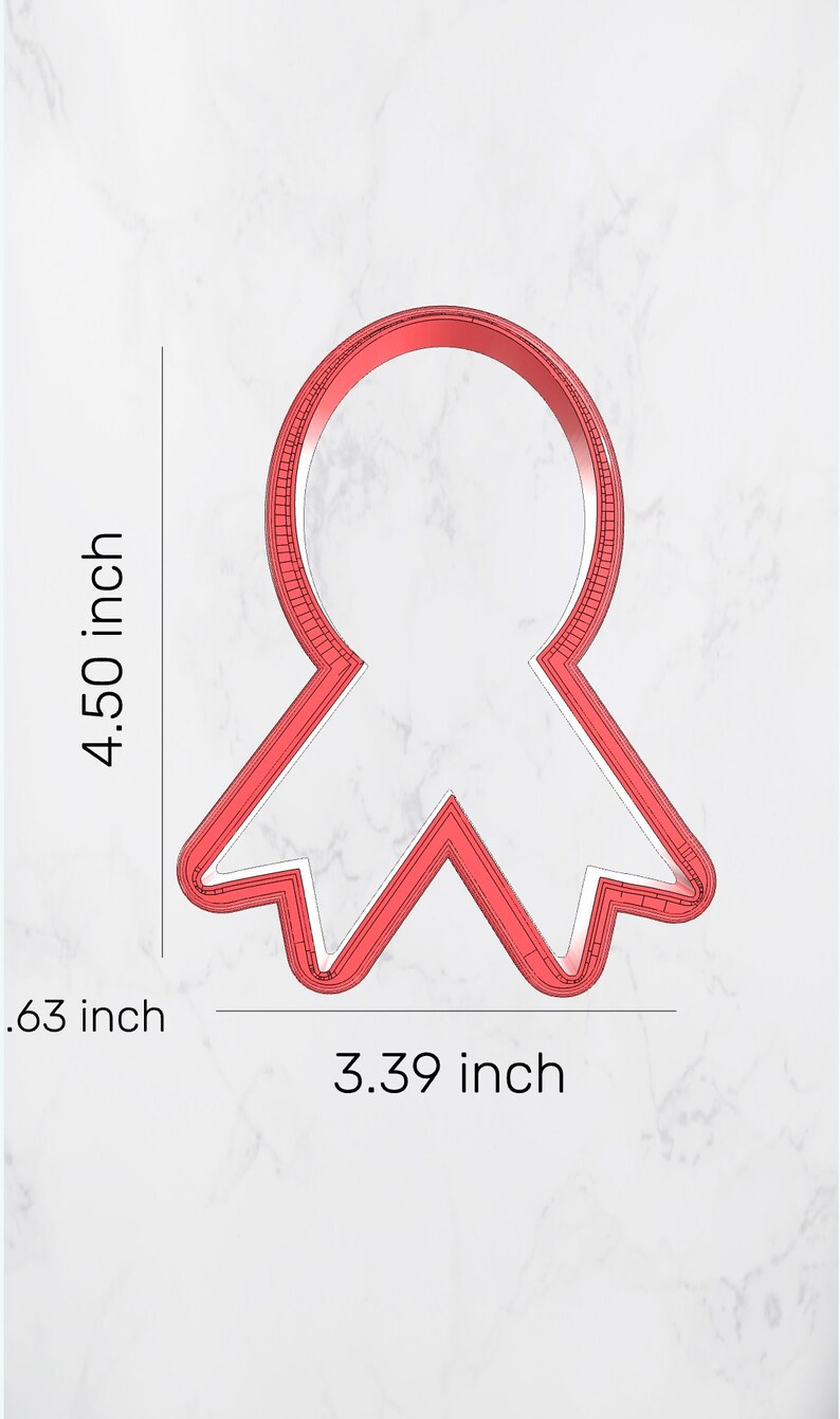 Awareness Ribbon Cookie Cutter - Etsy